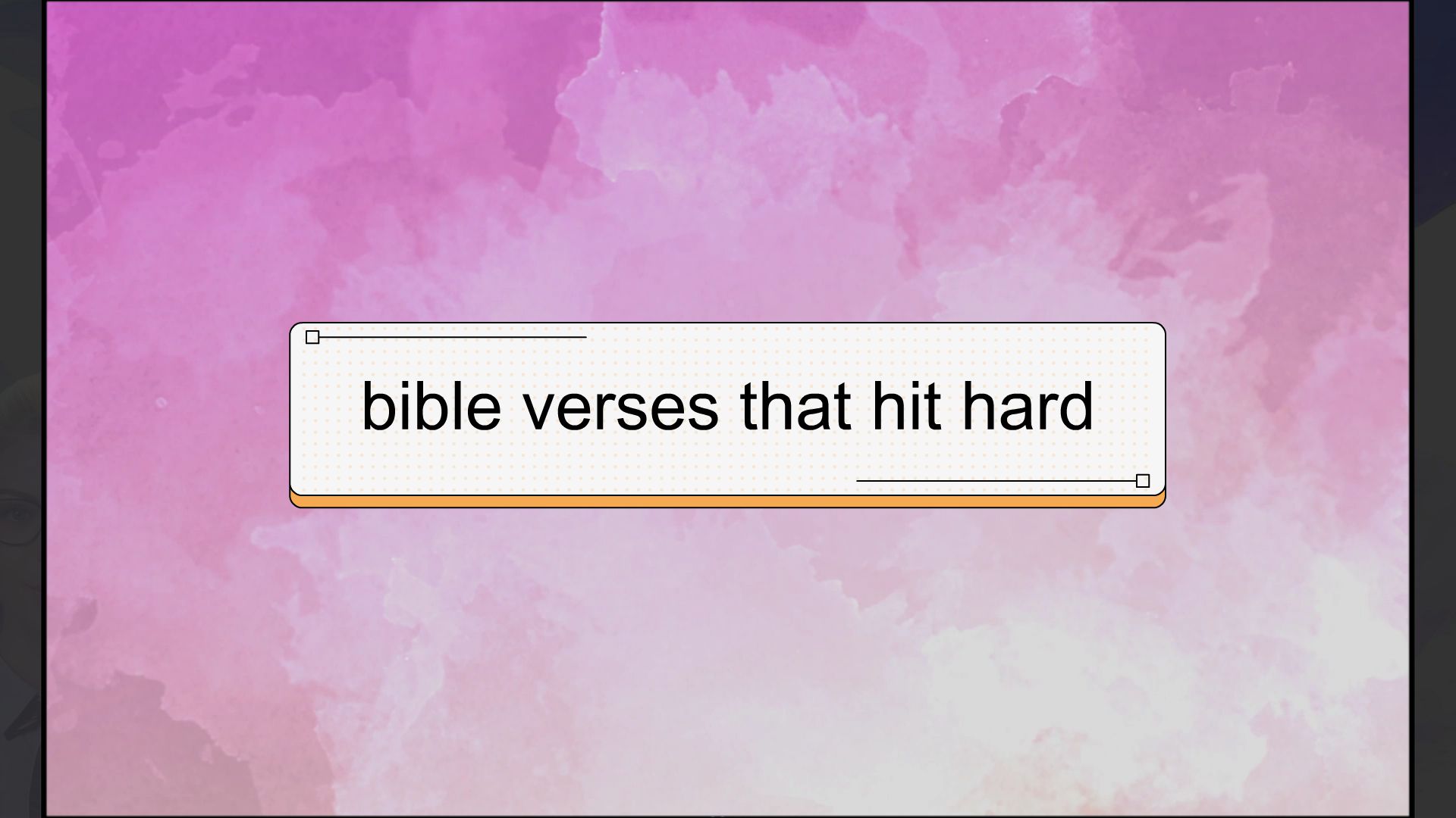 bible verses that hit hard. - Animated Video By Asad Khan_uphb - Mango ...