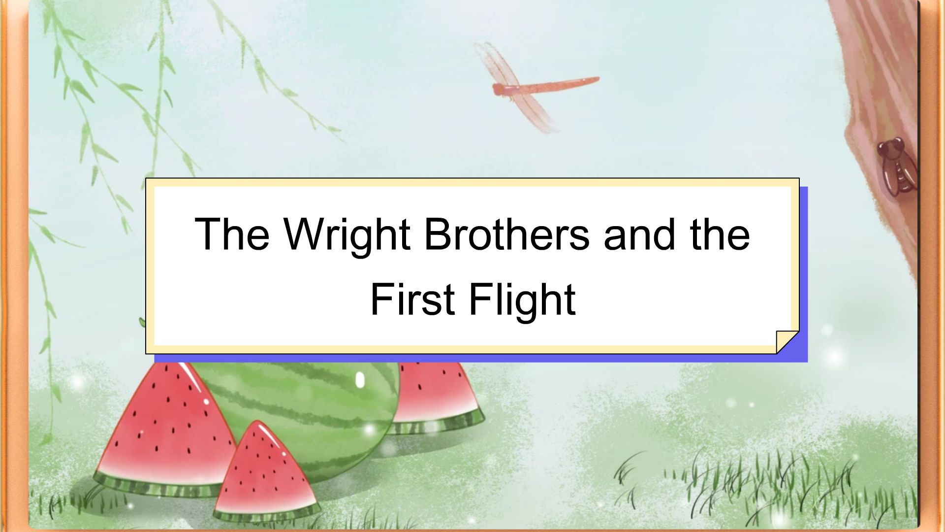The Wright Brothers and the First Flight. - Animated Video By Samith ...