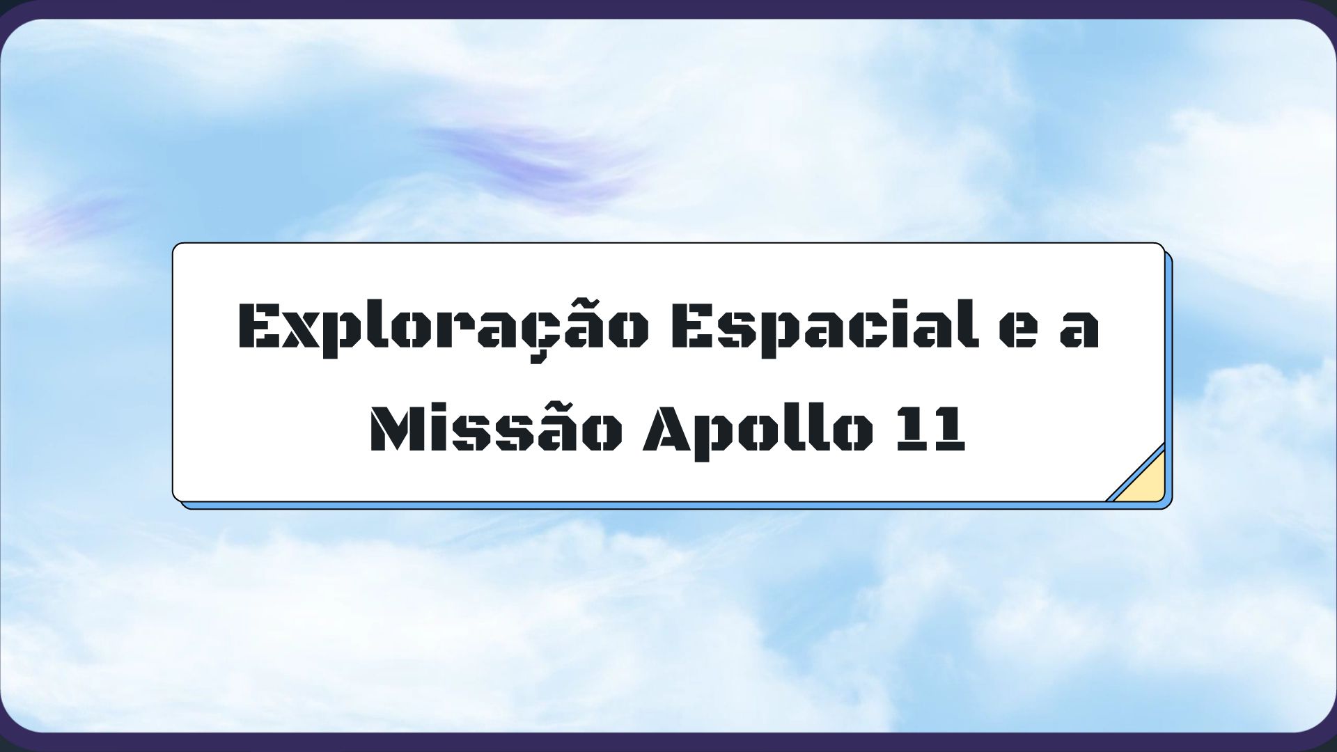 Exploração Espacial e a Missão Apollo 11. - Animated Video By Cartoon ...