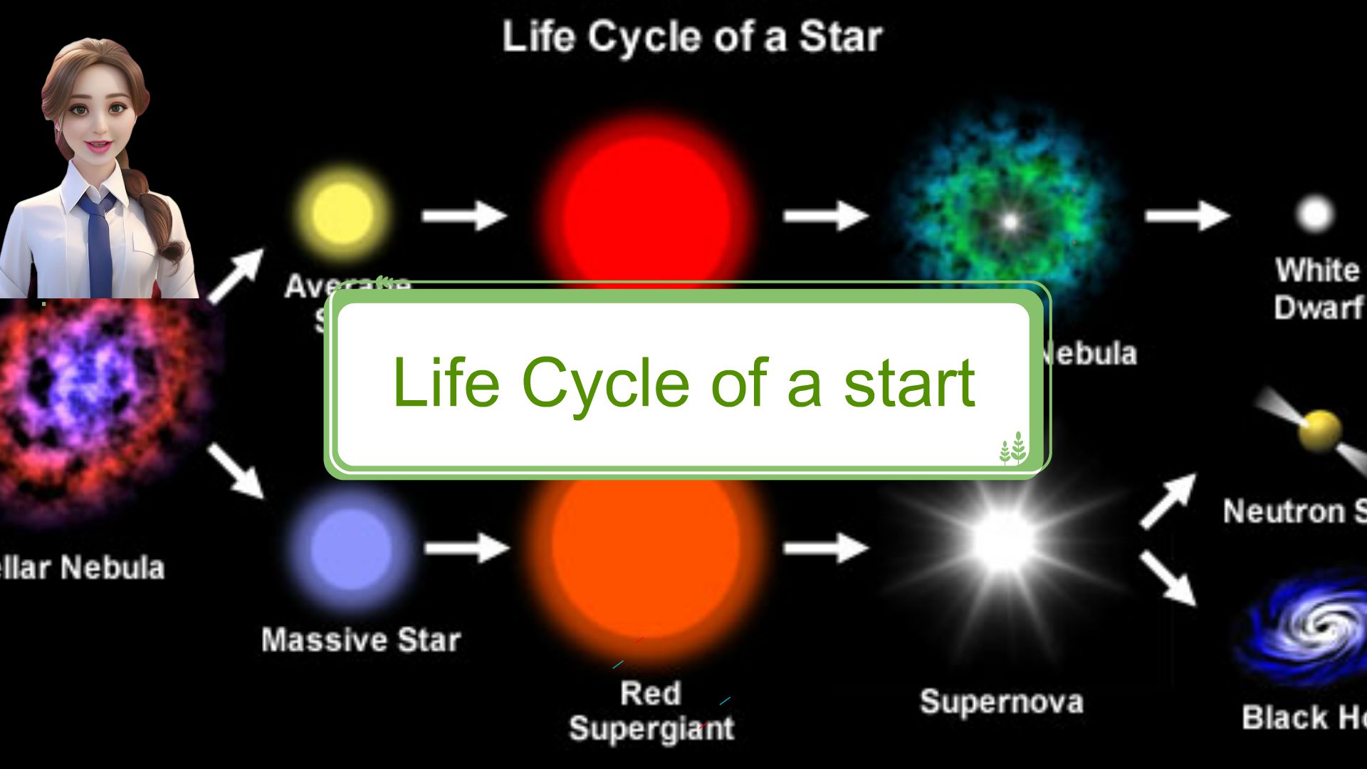 Life Cycle of a start. - Animated Video By Ayesha Batool - Mango Animate