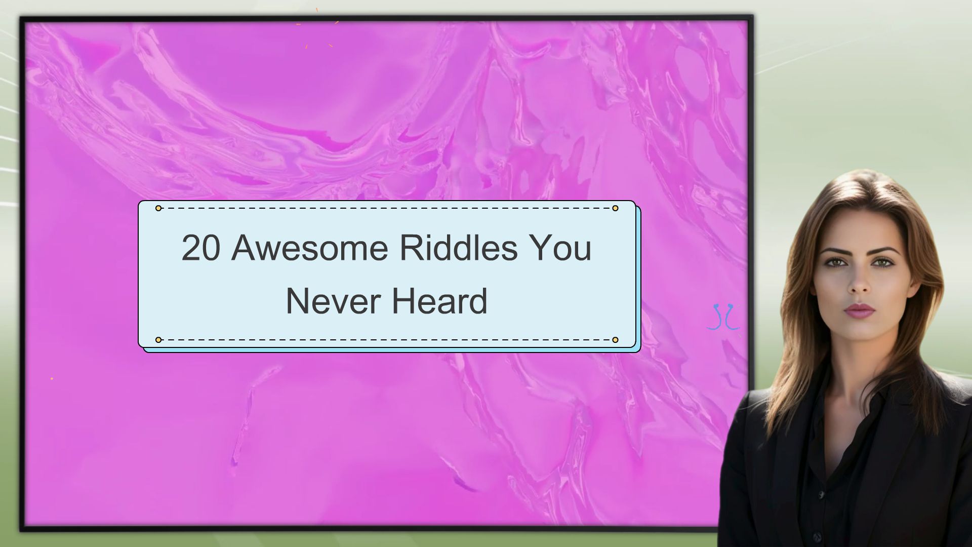20 Awesome Riddles You Never Heard. - Animated Video By hima - Mango ...