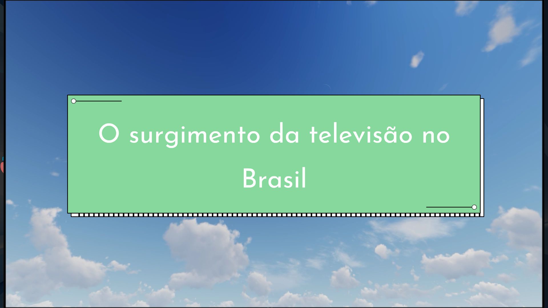 O surgimento da televisão no Brasil. - Animated Video By Cartoon_Fiend ...