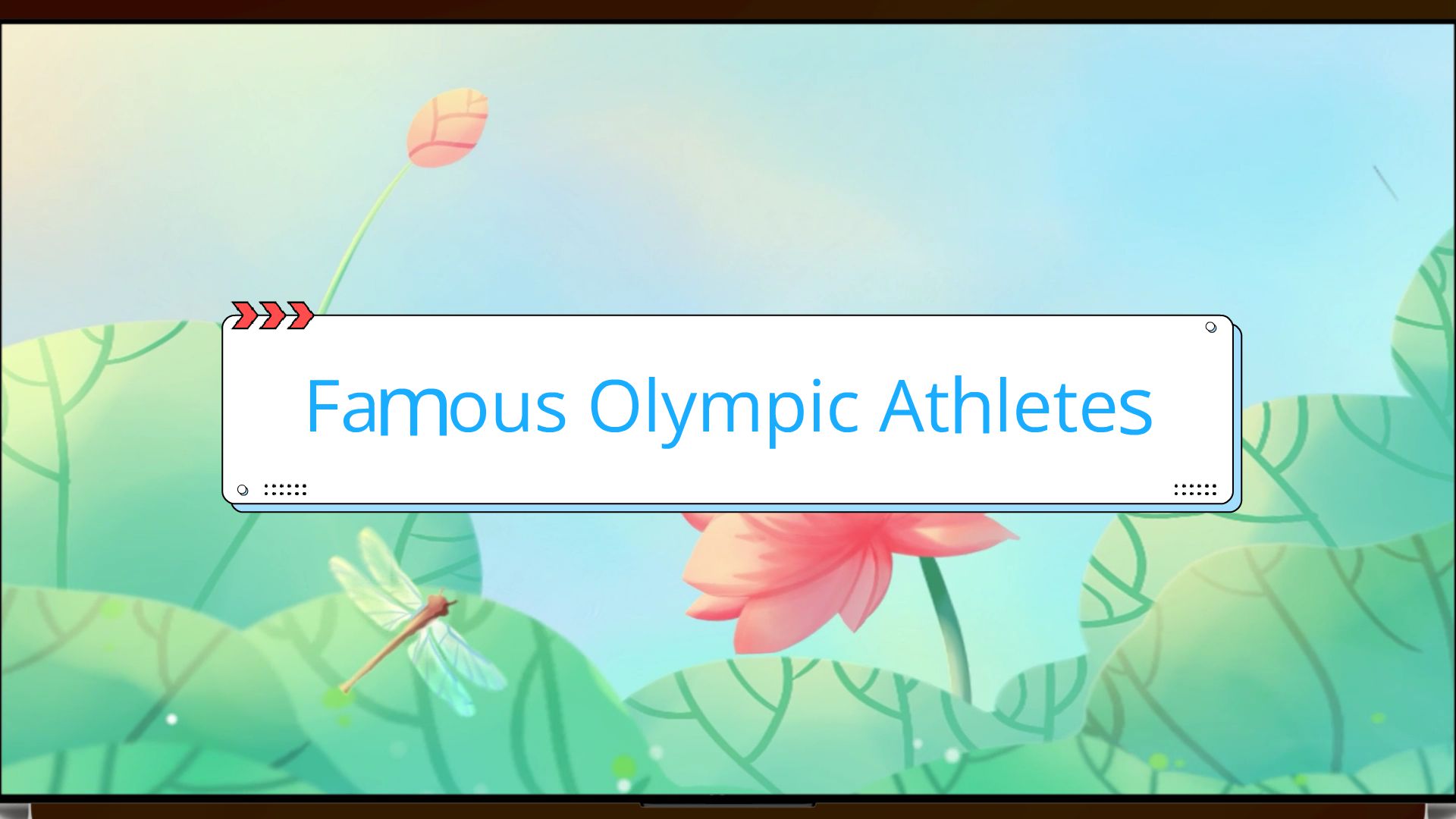 Famous Olympic Athletes. - Animated Video By Pixel_Expert - Mango Animate
