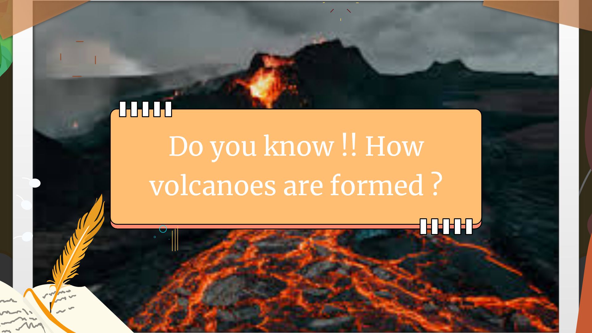 Do you know !! How volcanoes are formed.. - Animated Video By Johnson ...