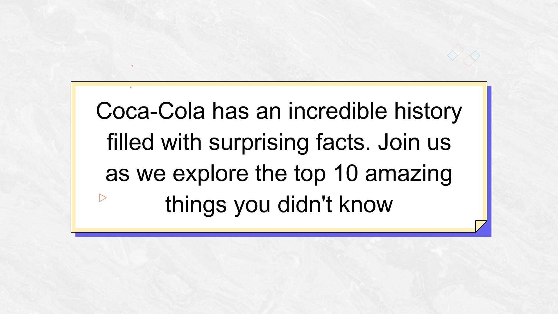 Coca-Cola has an incredible history filled with surprising facts. Join us as we explore the top ...