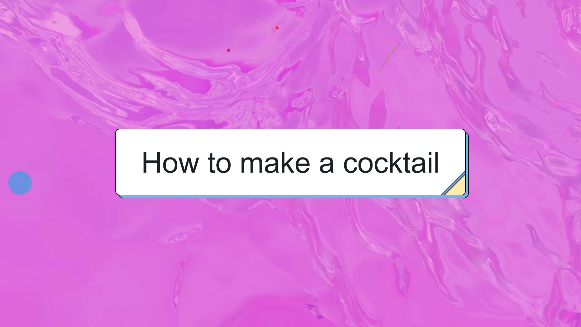 How to make a cocktail. - Animated Video By 李如君 - Mango Animate