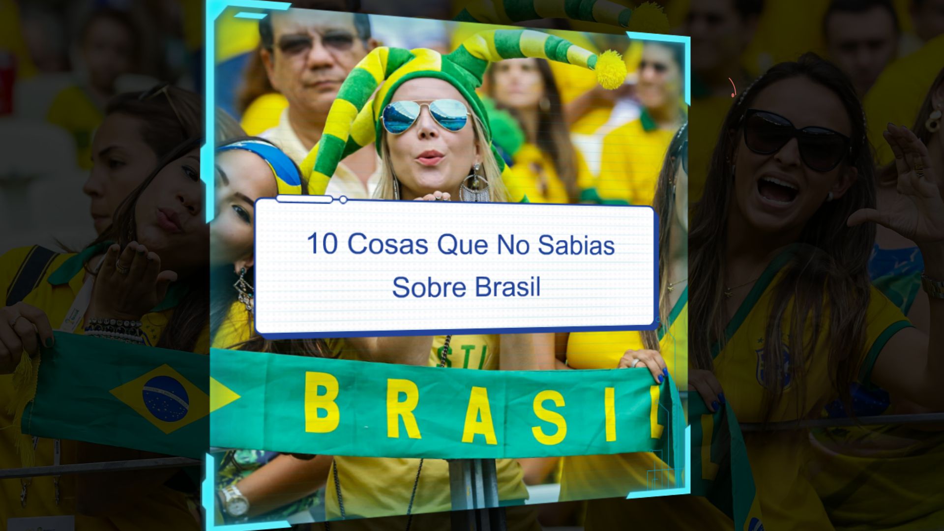 10 Cosas Que No Sabias Sobre Brasil. - Animated Video By moha amouad ...