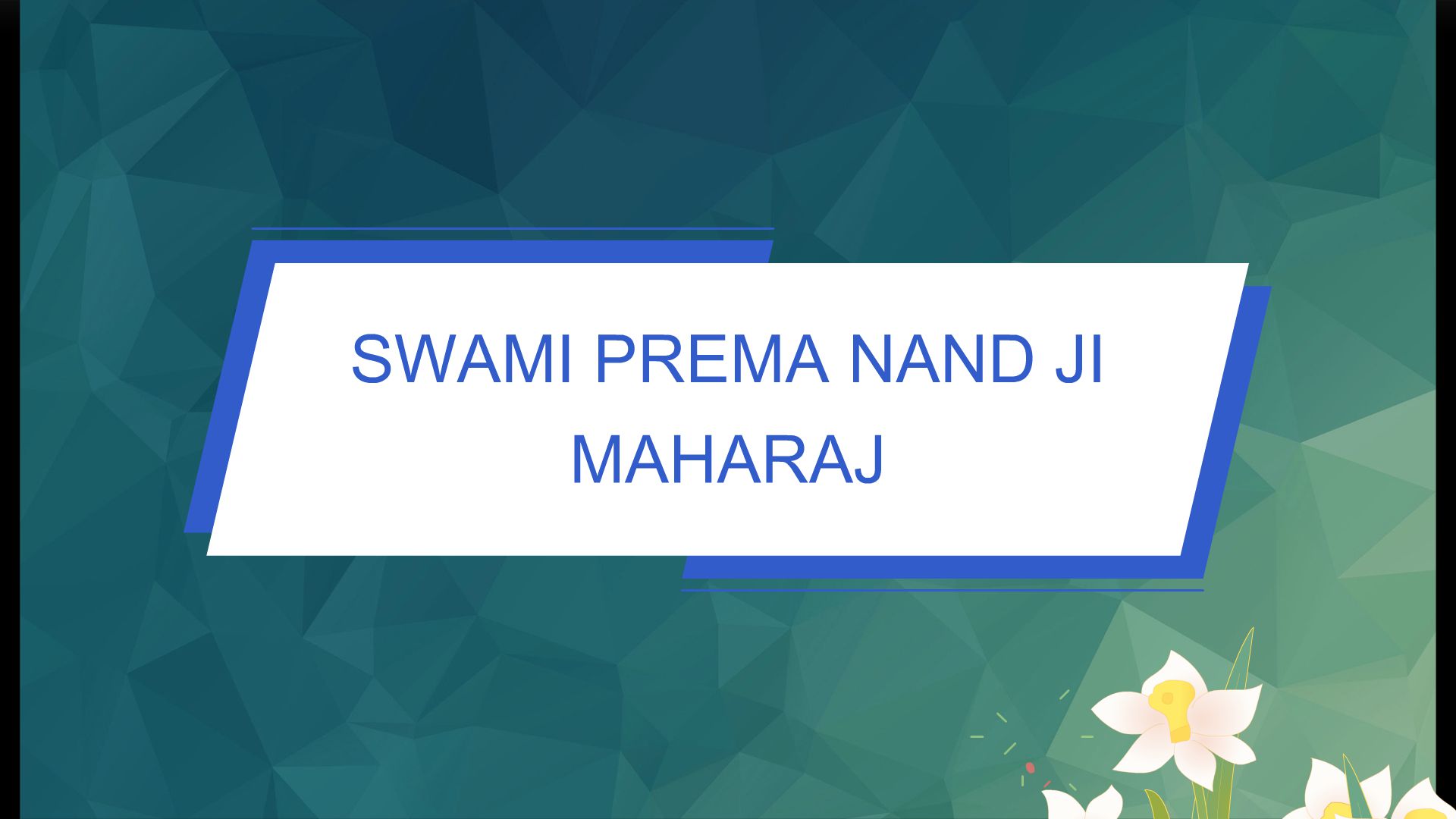 SWAMI PREMA NAND JI MAHARAJ. - Animated Video By SAANVI PURI - Mango ...