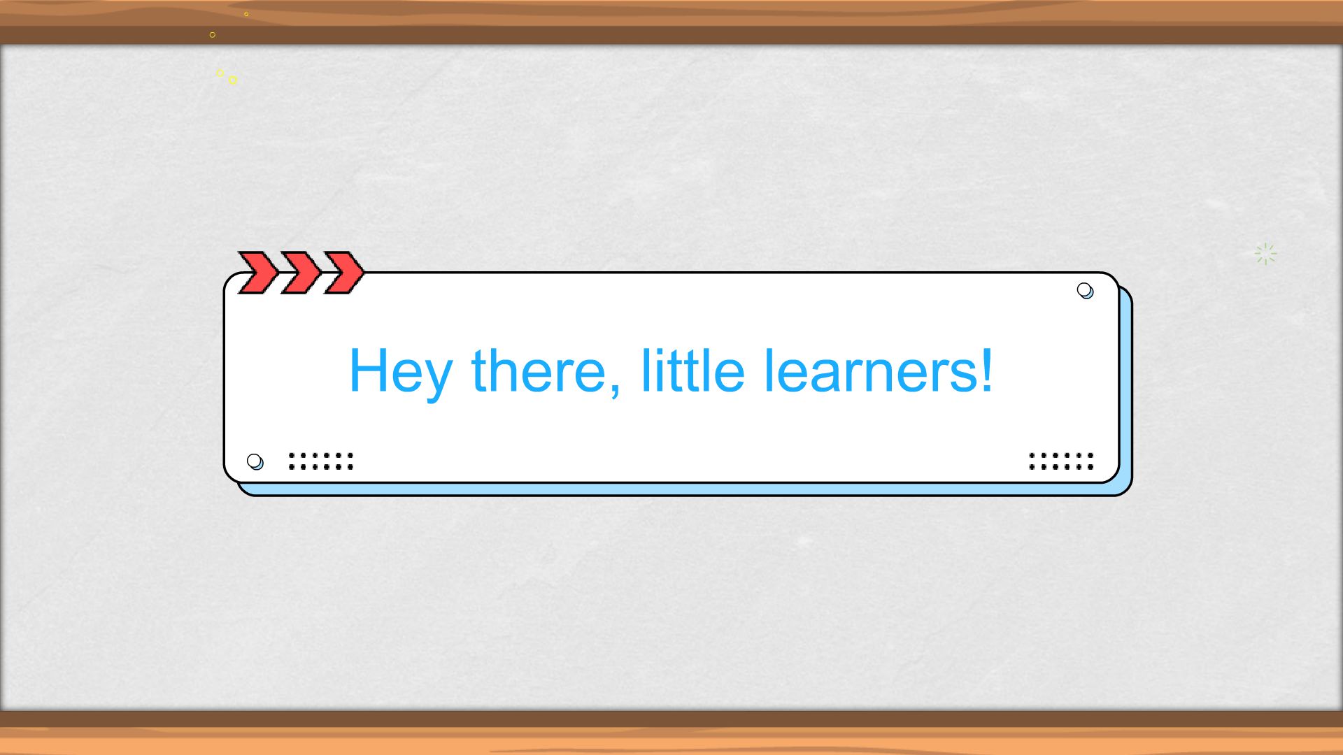 Hey there, little learners. - Animated Video By SUBA SELVARAJ - Mango ...