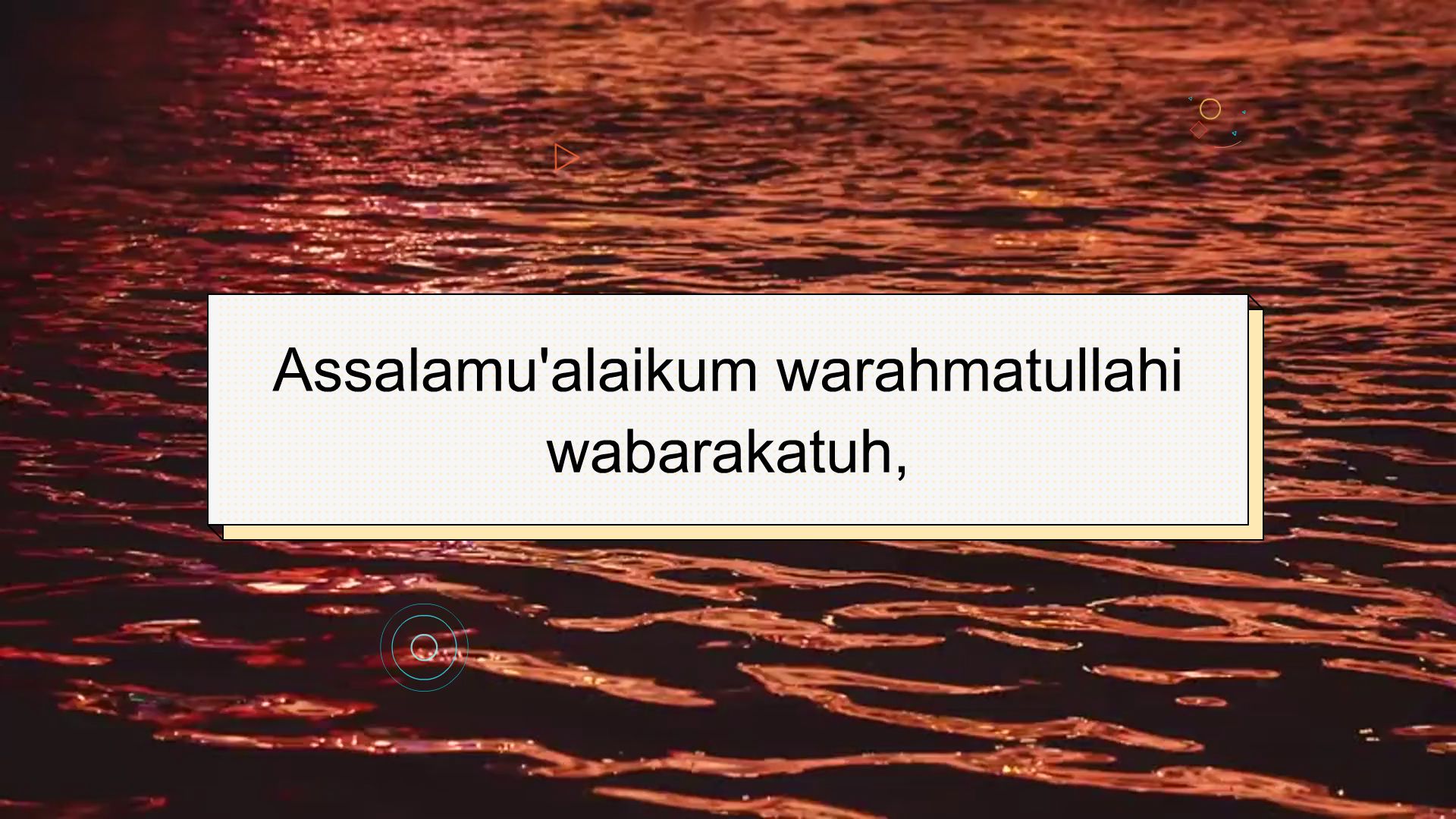 Assalamu'alaikum warahmatullahi wabarakatuh. - Talking Head Video By ...