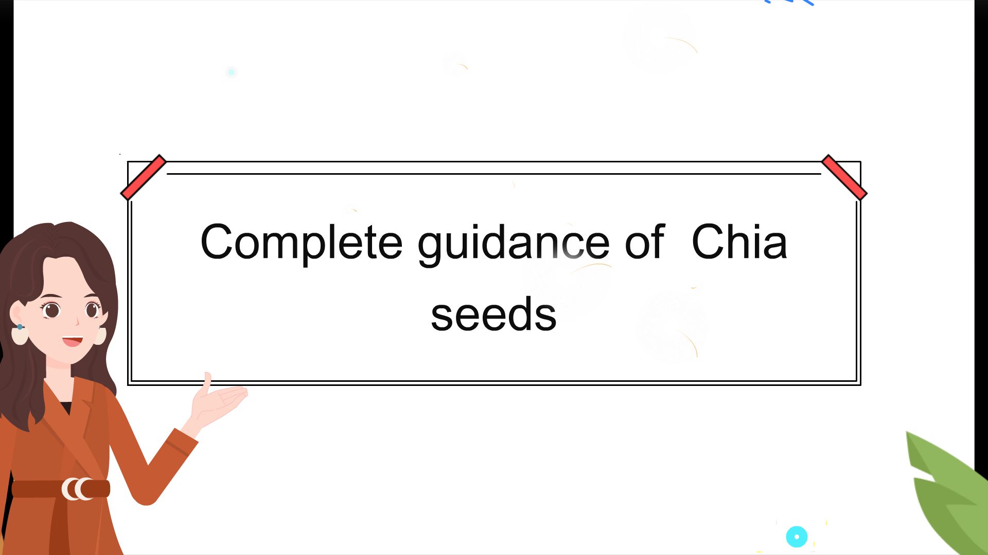 Complete guidance of Chia seeds. - Animated Video By Good Vibes - Mango ...
