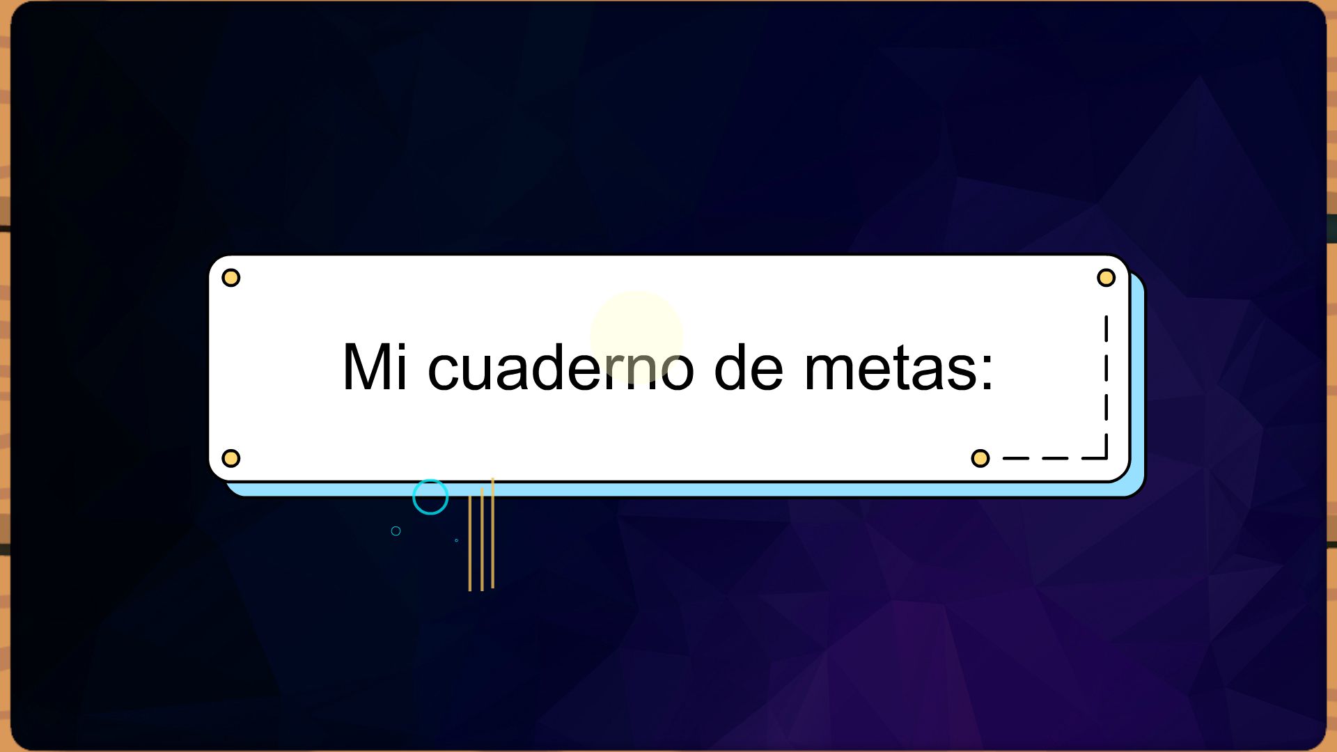 Mi cuaderno de metas:. - Animated Video By programacao - Mango Animate