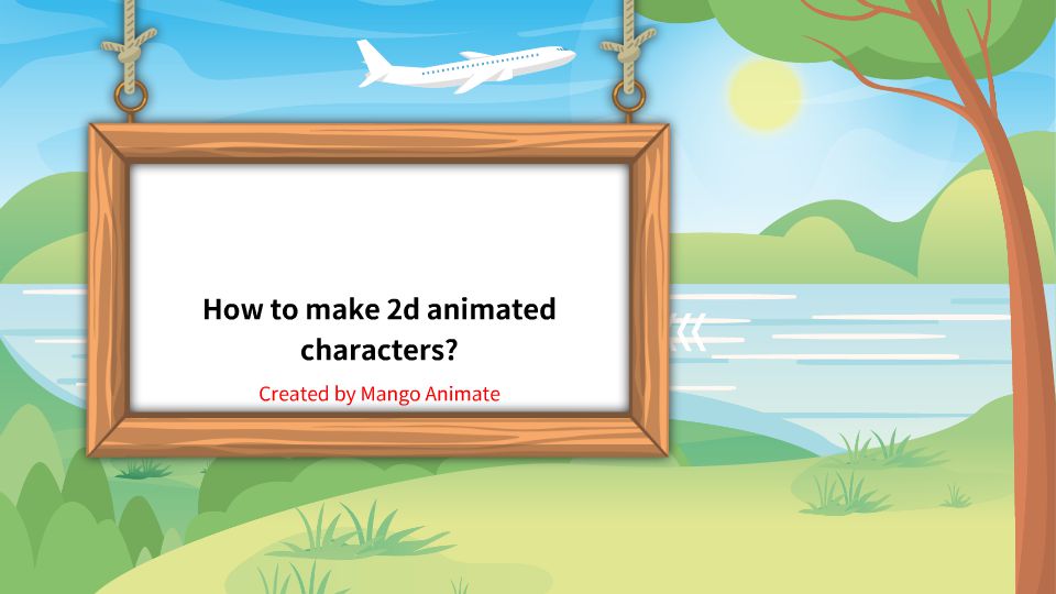 How to make 2d animated characters? animation video created by Digi ...