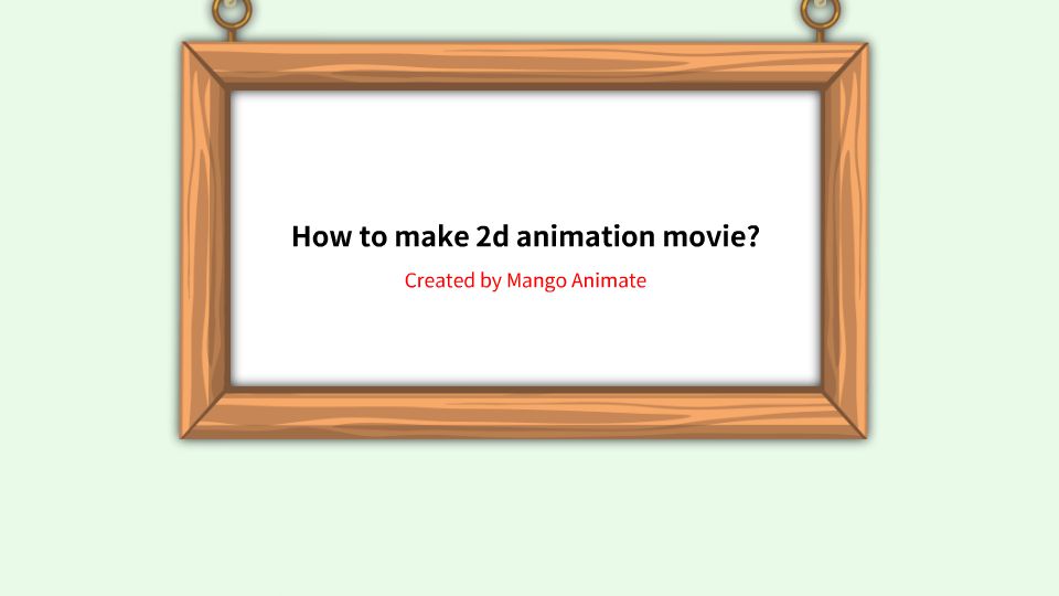 How to make 2d animation movie? animation video created by Sketchy ...