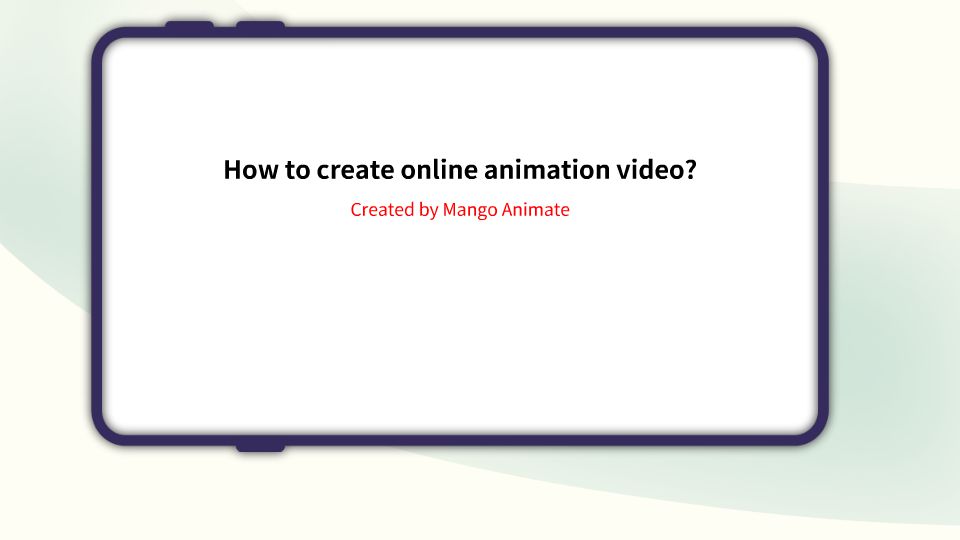How to create online animation video? animation video created by Anime ...