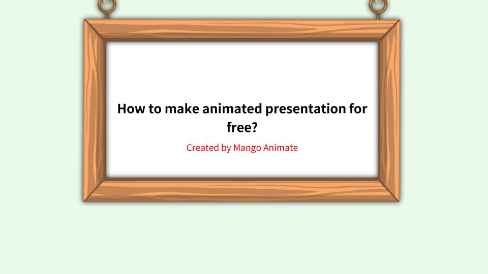 How to make animated presentation for free? animation video created by Cartoon_Fiend - Mango ...