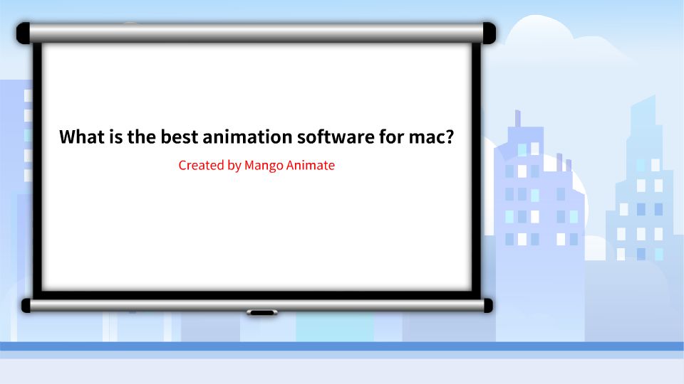 What is the best animation software for mac? animation video created by ...