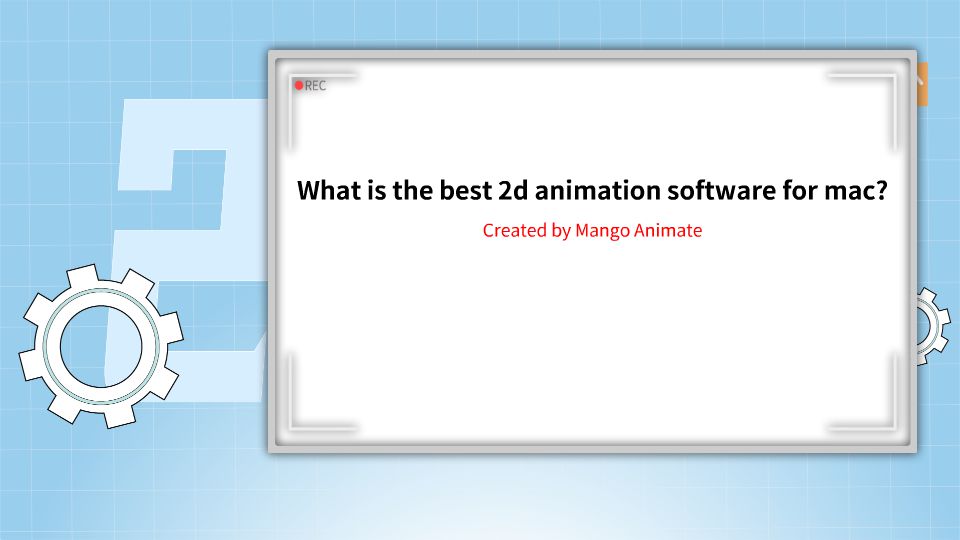 What is the best 2d animation software for mac? animation video created ...