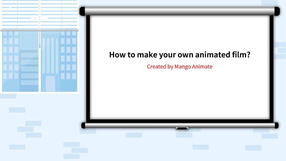 How to make your own animated film? animation video created by Anime ...