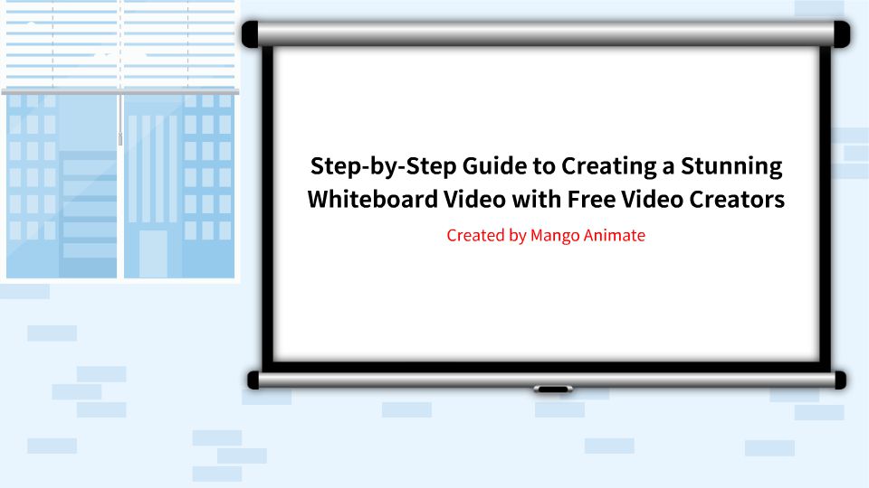 Step-by-Step Guide to Creating a Stunning Whiteboard Video with Free Video Creators animation ...