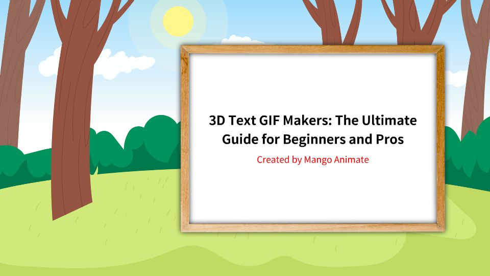 3D Text GIF Makers: The Ultimate Guide for Beginners and Pros animation ...