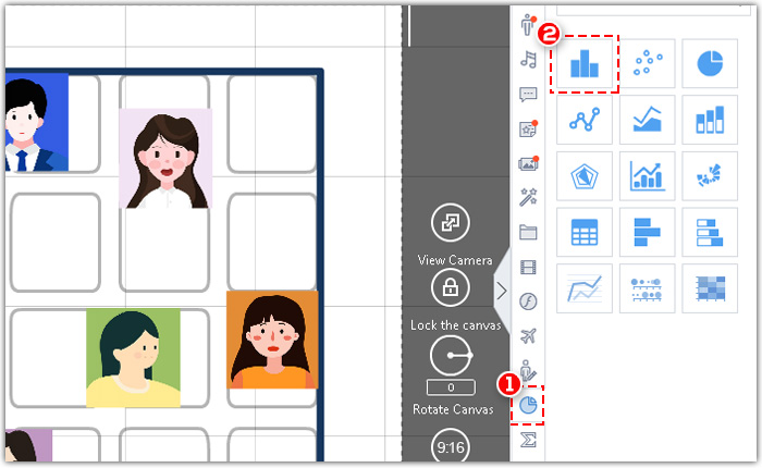 How To Add Chart Mango Animate